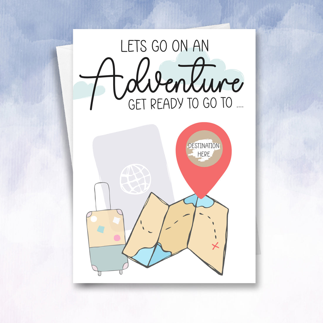 Holiday Reveal Destination passport Scratch Card – SquidgeMakes